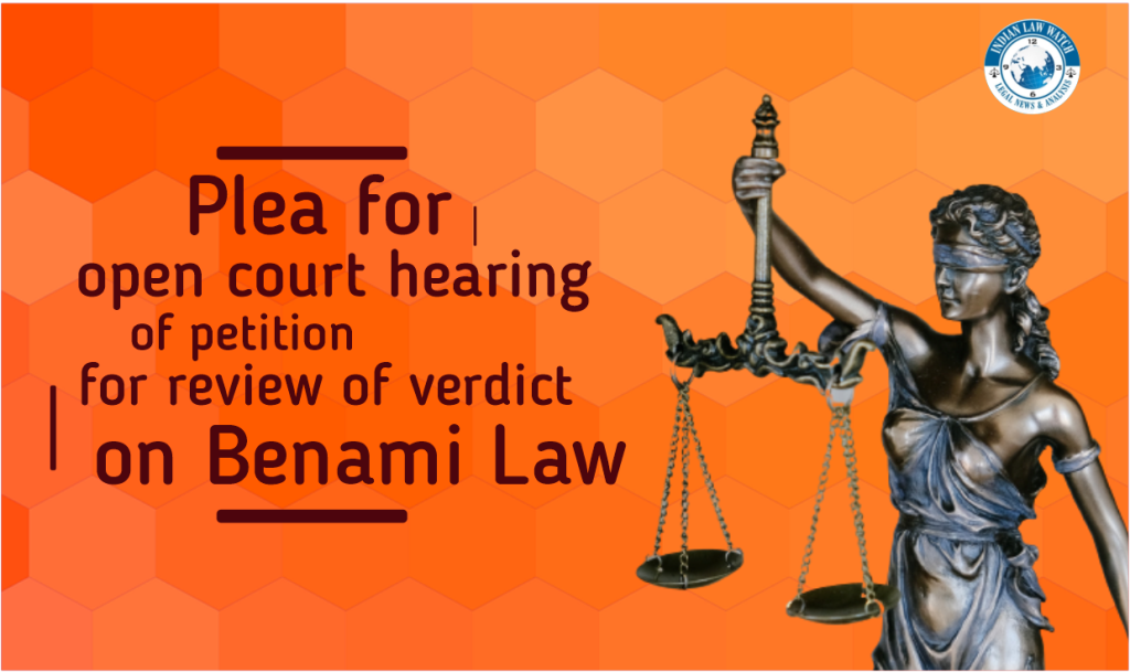 SC to consider Centre’s plea for open court hearing of petition for review of verdict on Benami ...