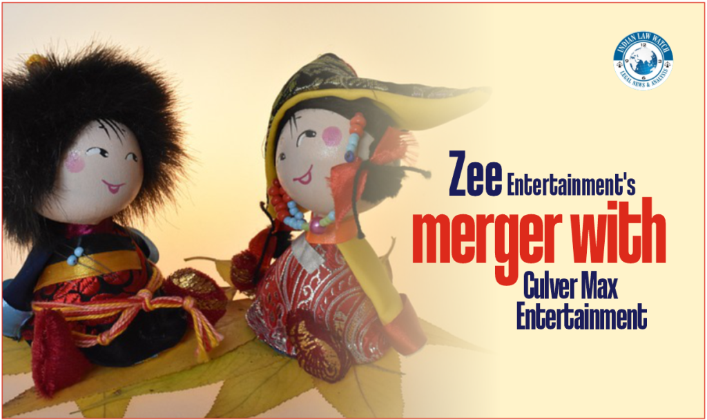 Zee Entertainment's merger with Culver Max Entertainment