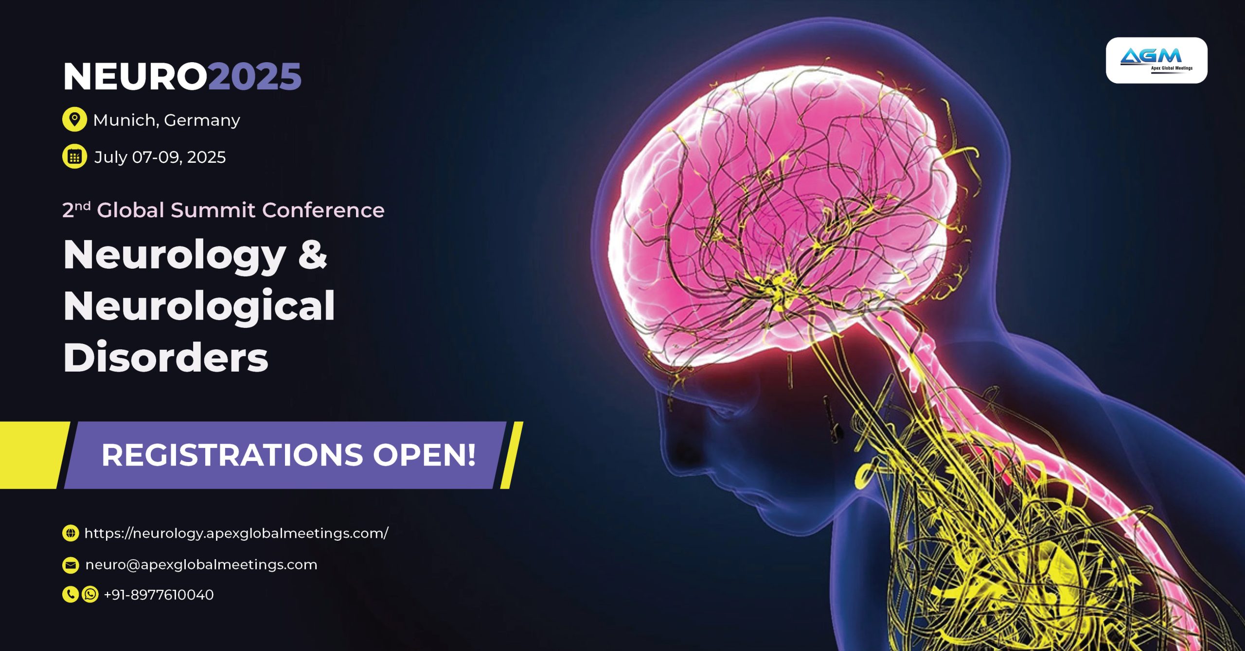 2nd Global Summit Conference Neurology and Neurological Disorders (NEURO2025) - Indian Law Watch